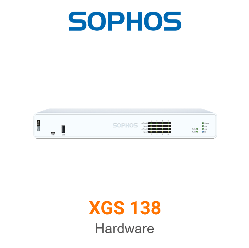 XGS 138 Security Appliance (XG138Z00ZZPCEU) | EnBITCon systemhouse